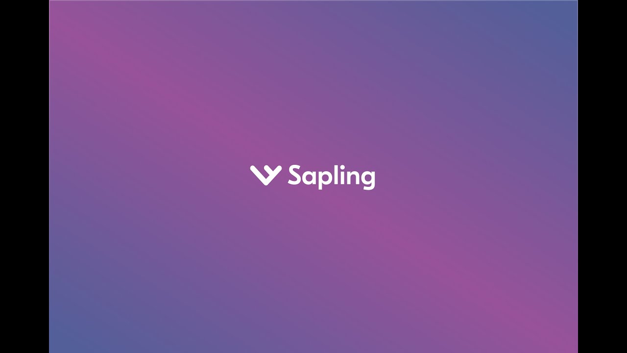 Sapling Intro