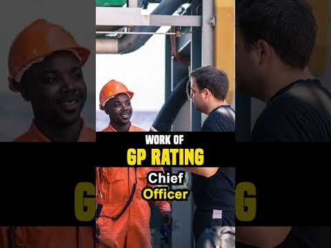 GP Rating work on ship #merchantnavy #shorts