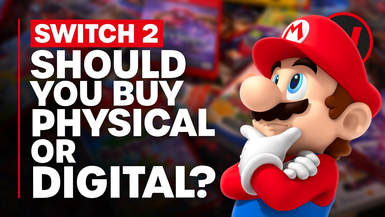 Switch 2 - Should You Buy Physical or Digital? (Ft. Felix!)