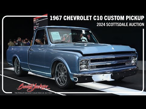 SOLD! 1967 Chevrolet C10 Custom Pickup - BARRETT-JACKSON 2024 SCOTTSDALE AUCTION
