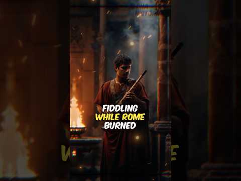 Did Nero actually fiddle when Rome burned? #history #greekhistory #facts #history #historyfacts