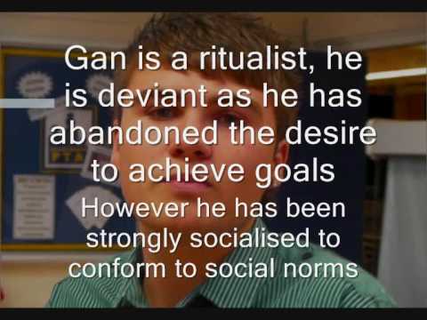 Merton's theory of social structure. HILARIOUS!!!!