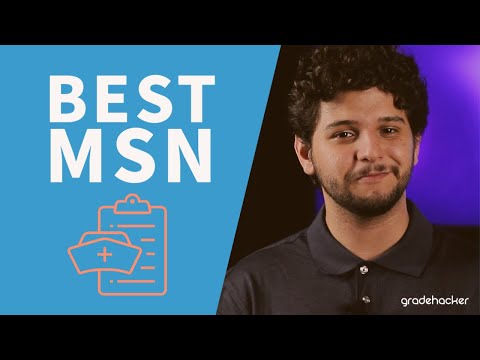 The Best MSN Online Degree Programs to Study Nursing