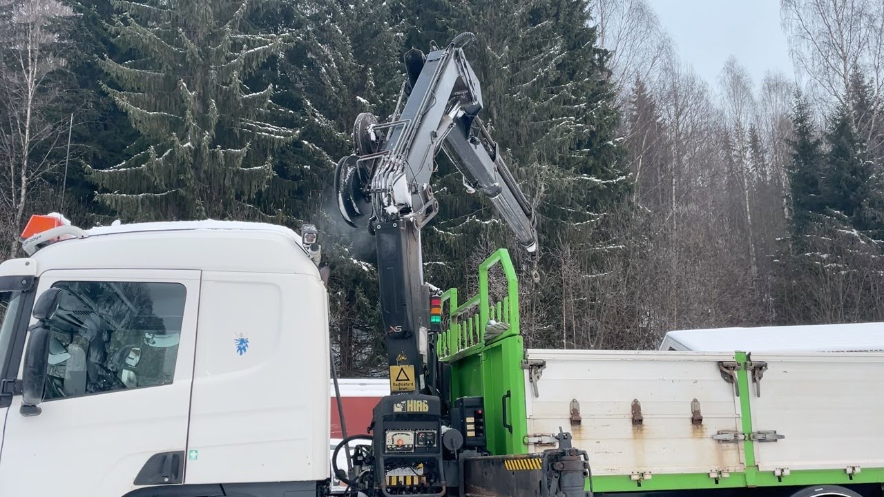 Kranbil Scania 114G, Torsby, Klaravik auktioner