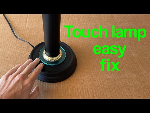 Touch lamp not working repair.