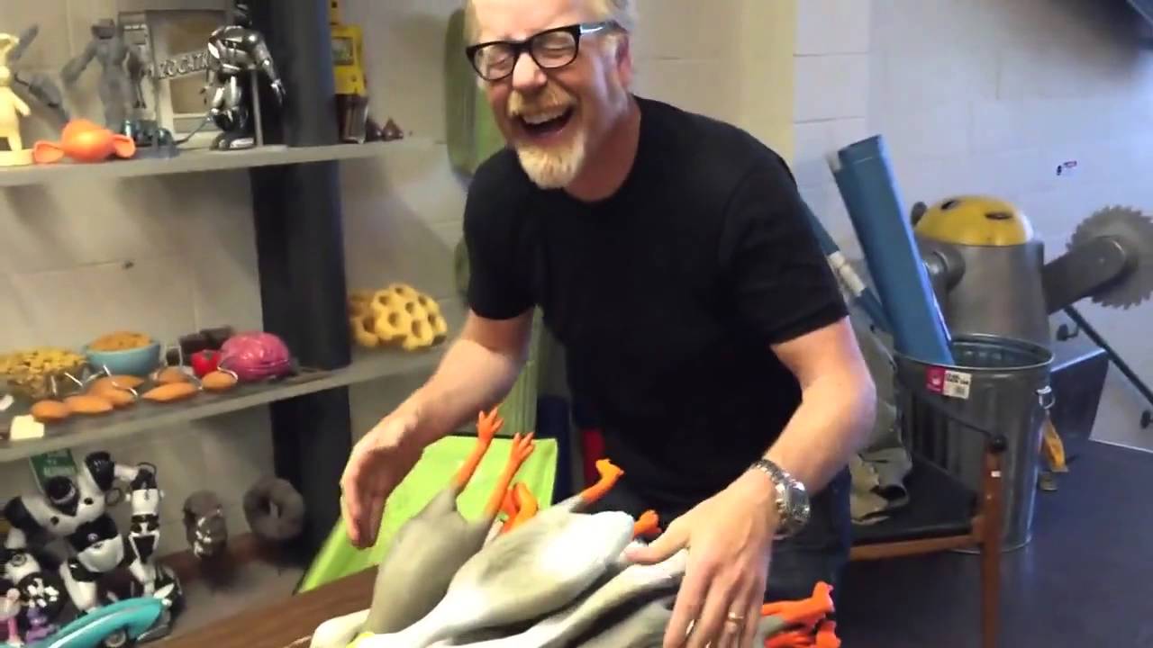 Mythbusters Adam Savage Finds The Duck Army