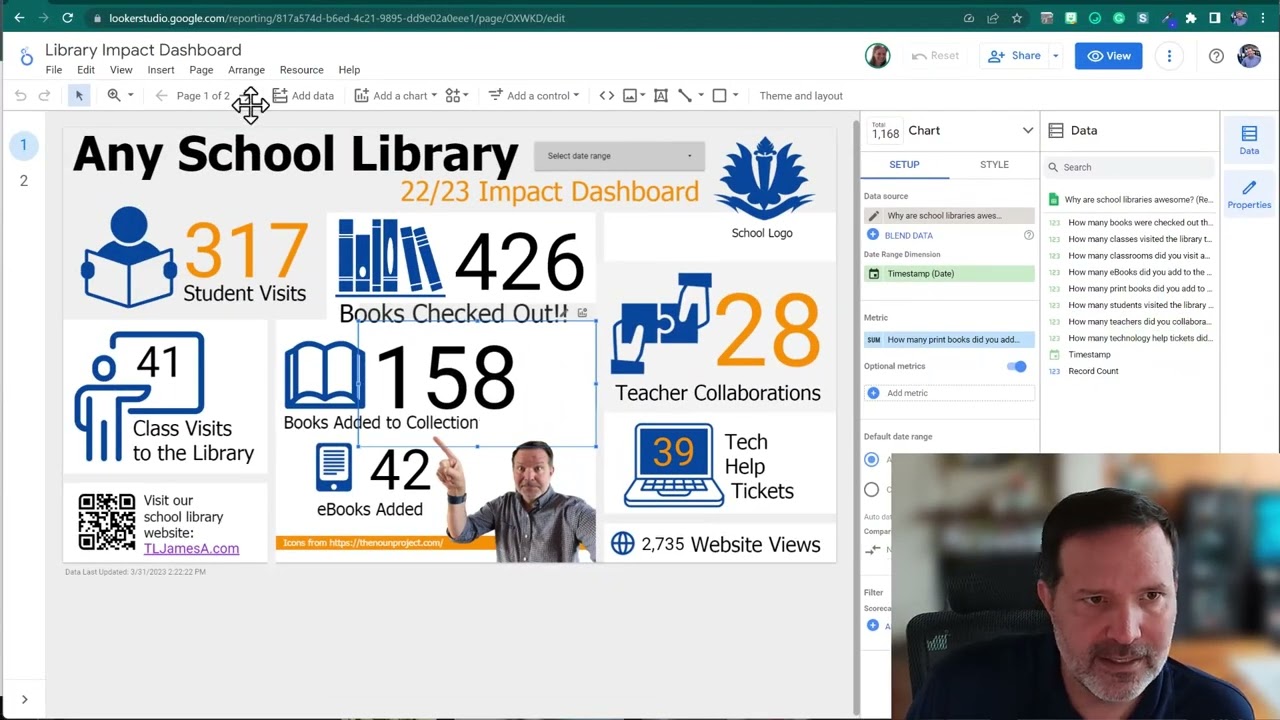 Looker Studio School Library Infographic Update