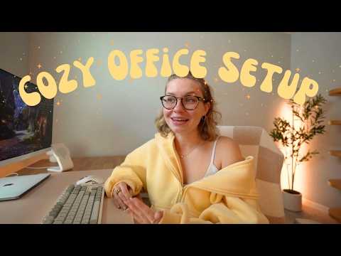 my DREAM cozy office & gaming setup🍄✨ plus where I got everything!