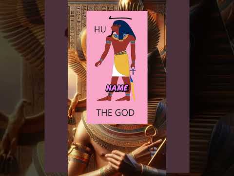 HU MAN The Egyptian God and how Christians was tricked into saying his name all the time