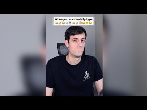 when you accidentally typed the wrong emojis