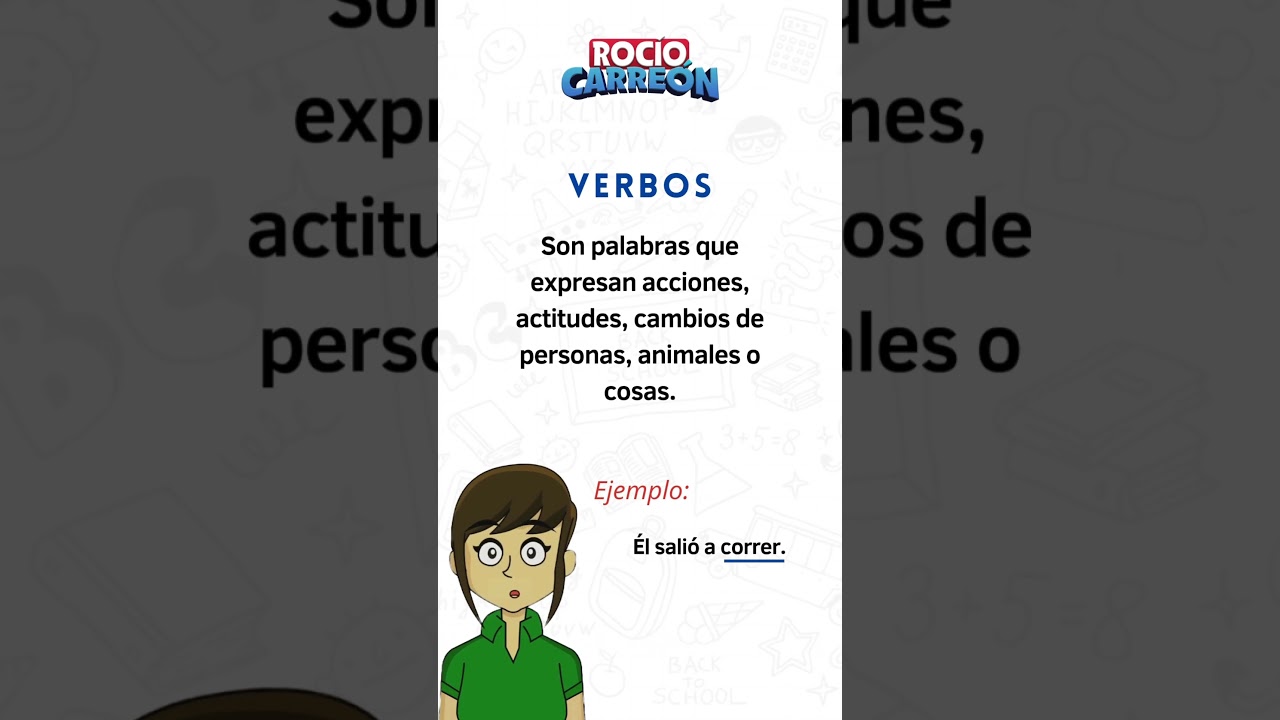Verbos chidos 🗣️🔊...#pasatelachido #rociocarreon #verbos #aprender