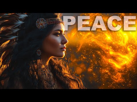444Hz Shamanic Music Native American Flute for Deep Sleep | Filmed in Greek Nature