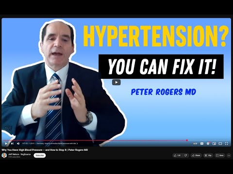 Hypertension lecture at Veg Source