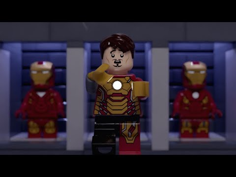 Lego Iron Man's New Suit (Blender Animation Recreation)
