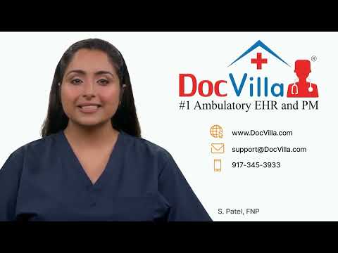DocVilla EMR review - Best EMR Telemedicine Practice Management Medical Billing software