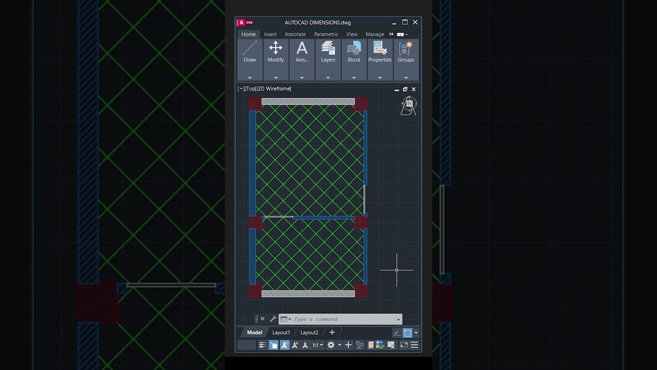Match Properties - AutoCAD Tutorial #architecture #autocad