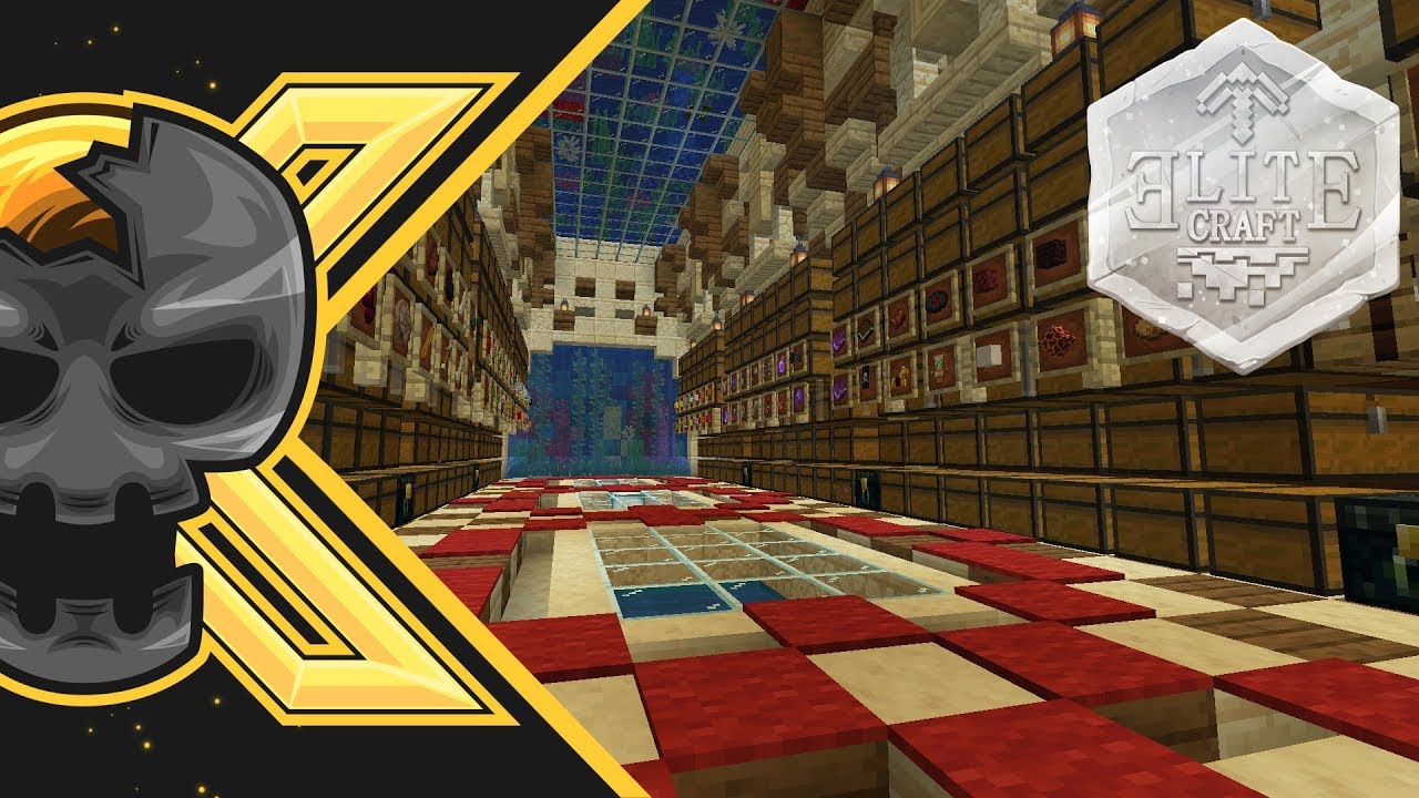 EliteCraft! La sala de baúles más bonita que vas a ver en tu vida!