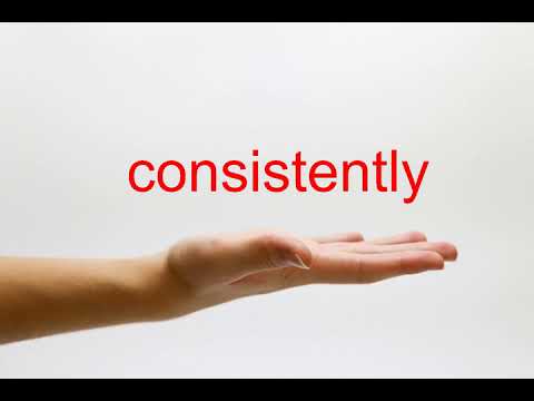 How to Pronounce consistently - American English