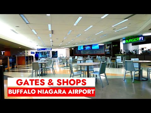 🛫🛬Gates & Shops | Buffalo Niagara International Airport | Buffalo, New York