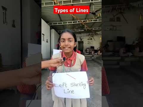 Types of Lines #lines #curve #standing #perpendicularlines #schooleducation #education #school 🌈😍
