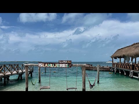 Isla Mujeres. Nuestro Viaje a Cancun Mexico 🇲🇽 . Primer video