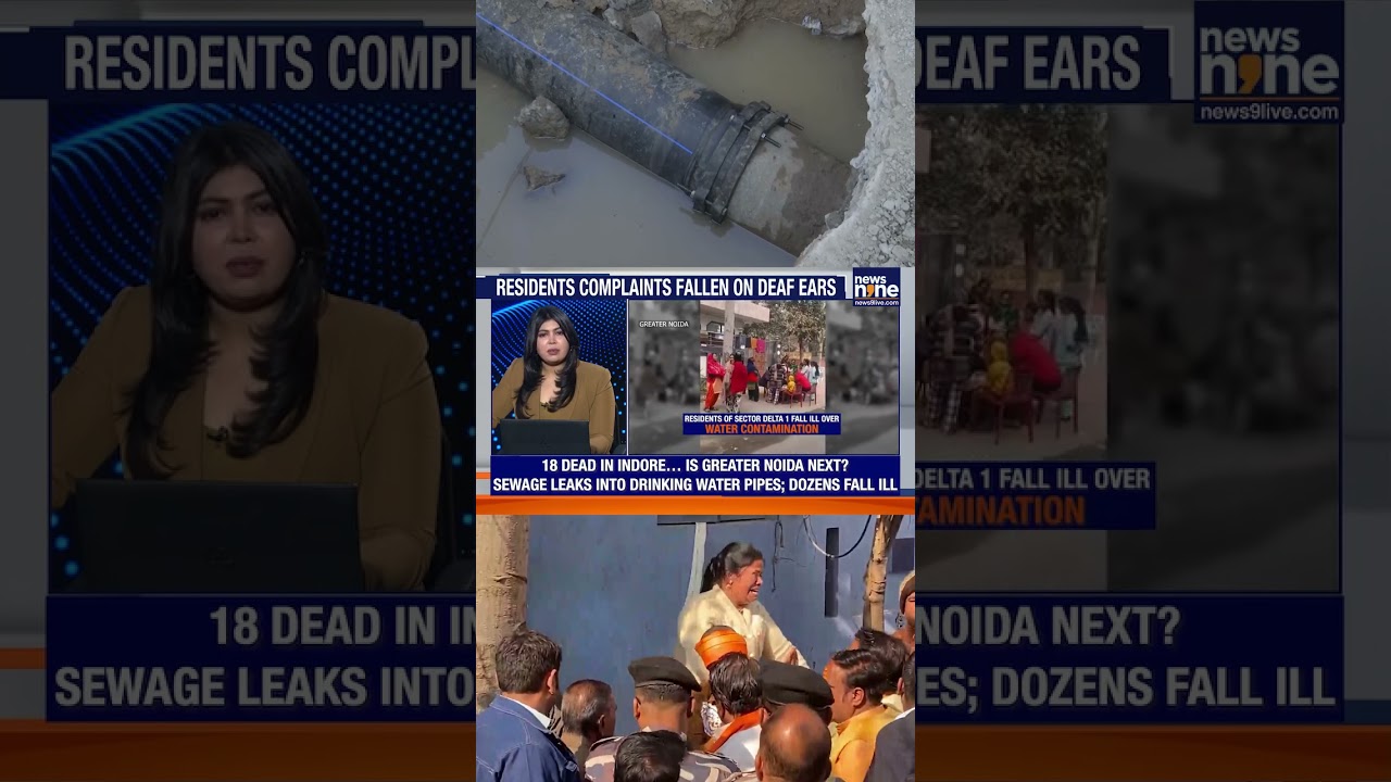 Greater Noida Water Contamination Scare | Dozens Fall Sick | Public Health Emergency | News9