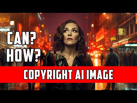Can you copyright AI images and how.