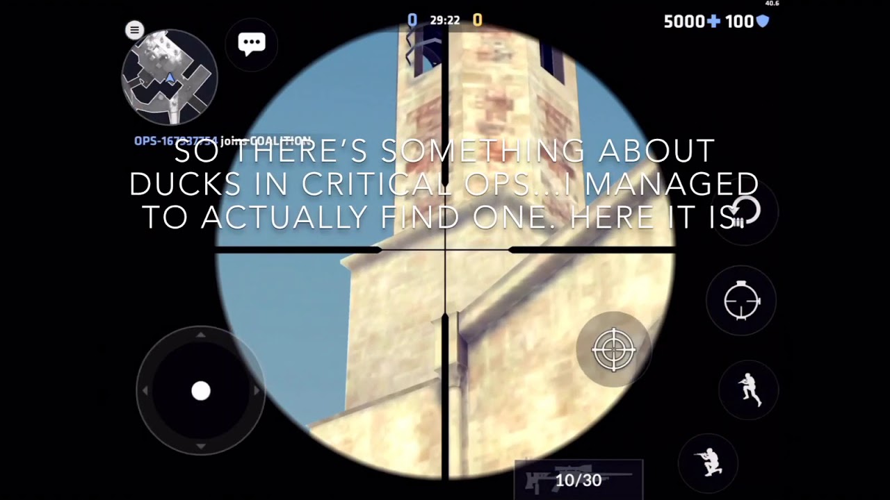 Critical Ops duck Easter Egg [Plaza]