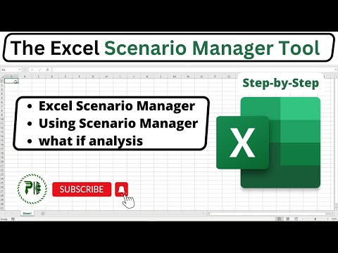 Use Excel Scenario Manager Tool | Excel Scenario Manager #excel #exceltutorial