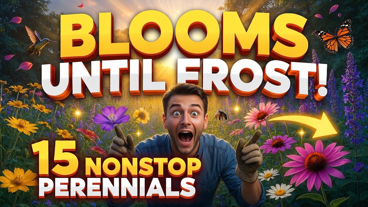 🌸15 Longest Blooming Perennials That Flower Nonstop Until Frost🥶