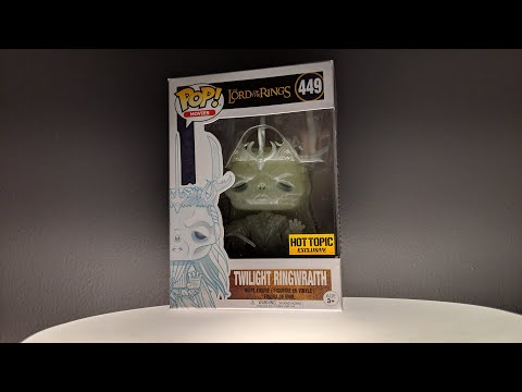 Lord of The Rings - Twilight Ringwraith - GLOW - Hot Topic Funko Unboxing