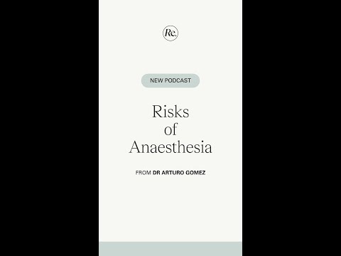 Risks of Anaesthesia