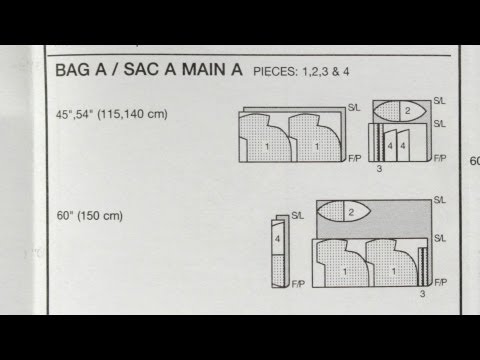 How To Arrange or Layout Sewing Pattern Pieces - Updated