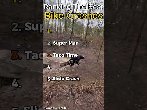Ranking Best Bike Crashes | #mtb #bike #crash #ranked