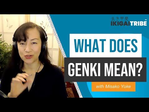 What does genki mean?