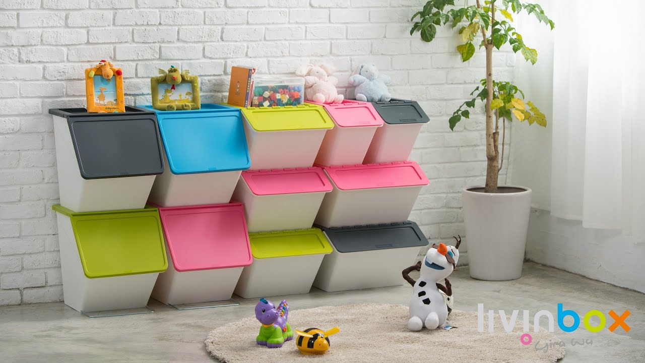 livinbox Stackable storage bins, MHB series
