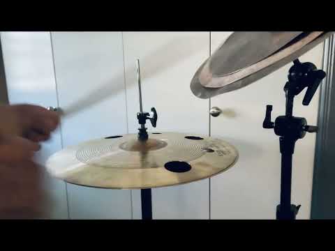 16.5" GM Designs Clap Hats Cymbal Pair - Blurs the lines of | Reverb