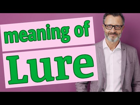Lure | Meaning of lure