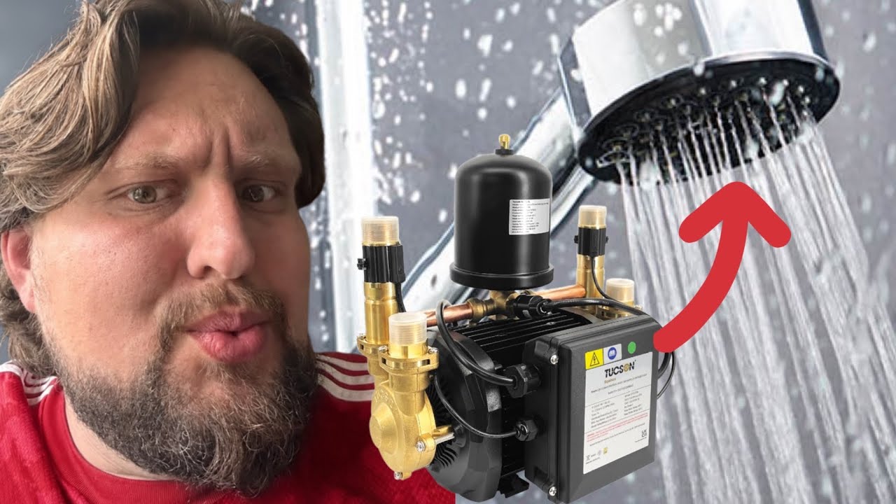 Can We BOOST This Miserable Shower Pressure?