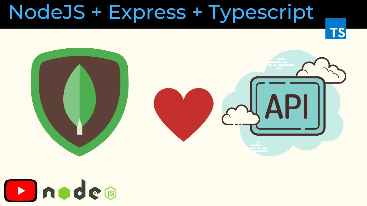 Restful API  with NodeJS, Express, Typescript & Mongo / Mongoose [2020]