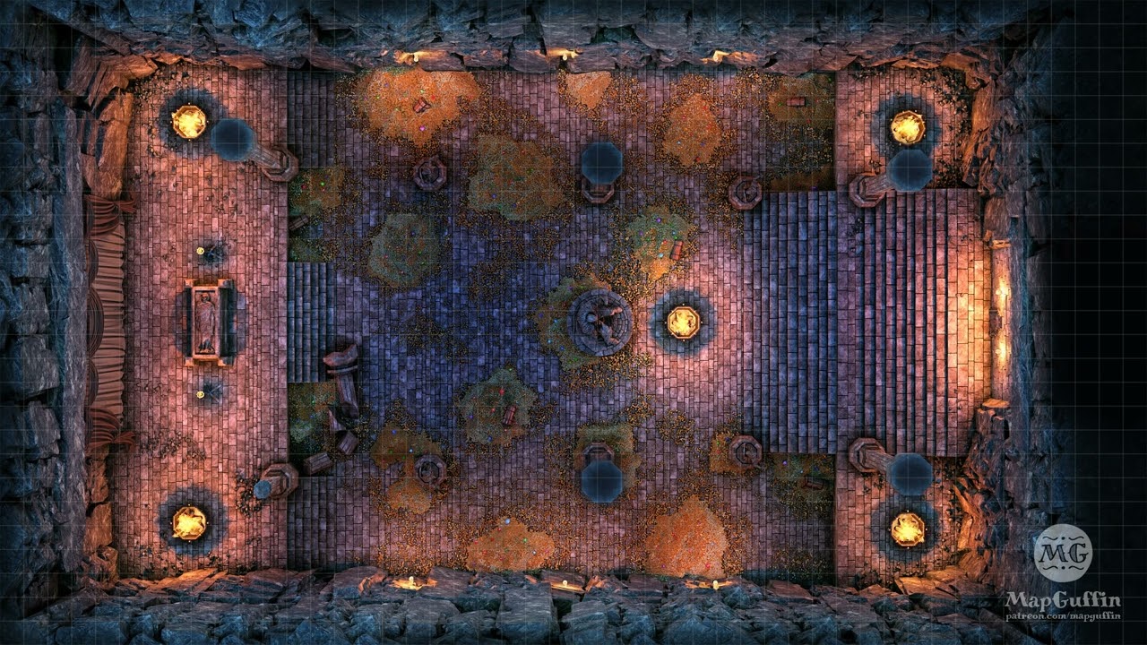 MapGuffin - King's Cavern - 03 - Animated Battlemap