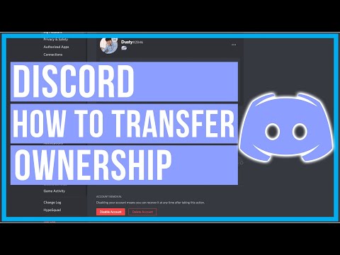 How To Transfer Ownership Of A Discord Server
