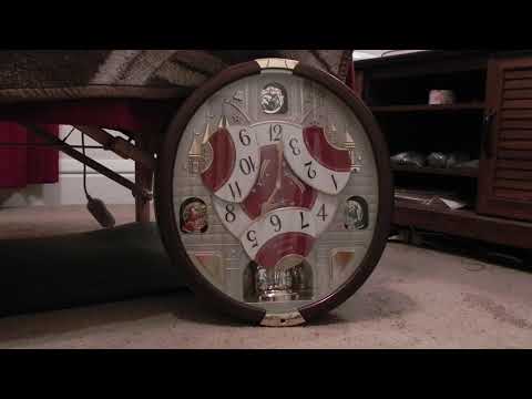 Seiko Special Collector's Edition Melodies In Motion Clock w/ Swarovski Crystals