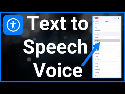 How To Change Text To Speech Voice On iPhone