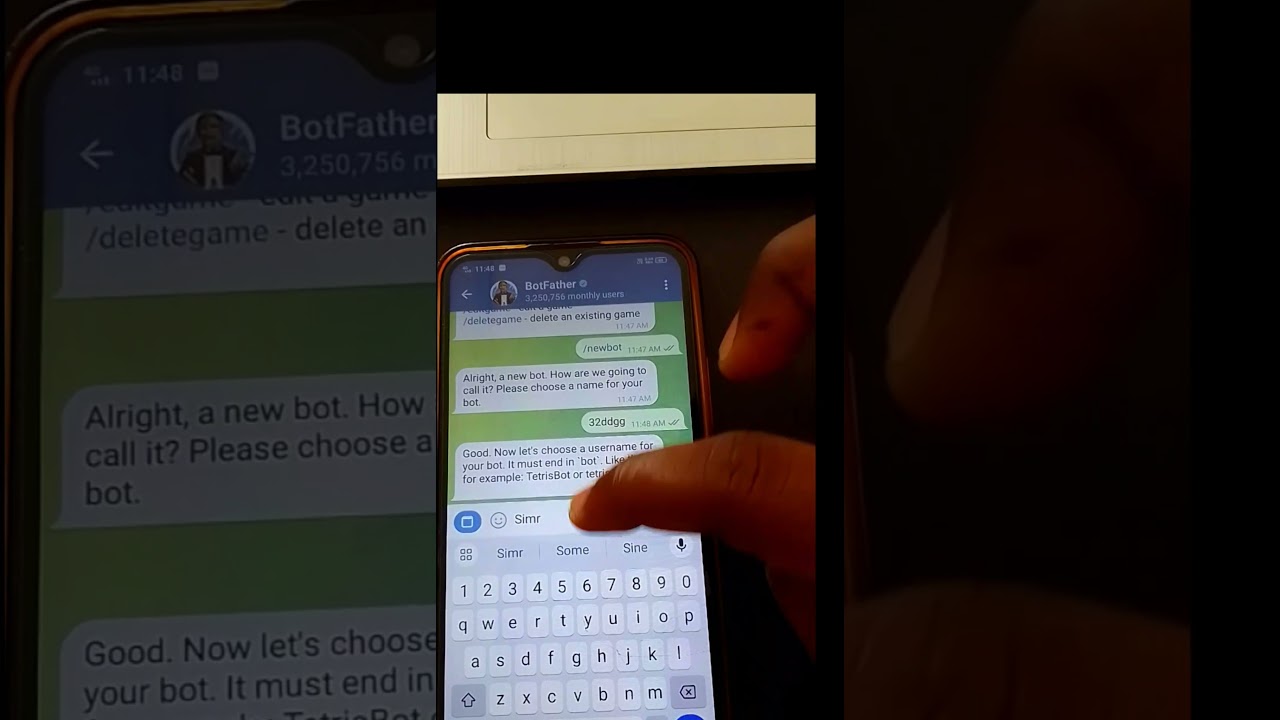 Create new bot in Teligram .#Newbot#bot#creatnewbot#teligram #eceproject #sstechnology #eceproject