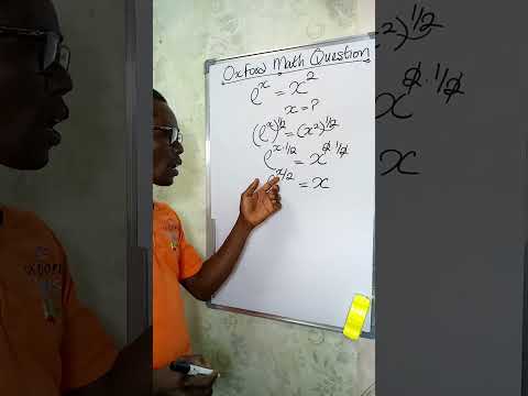 Oxford Math Problem: New Maths Tricks #creatorstudio