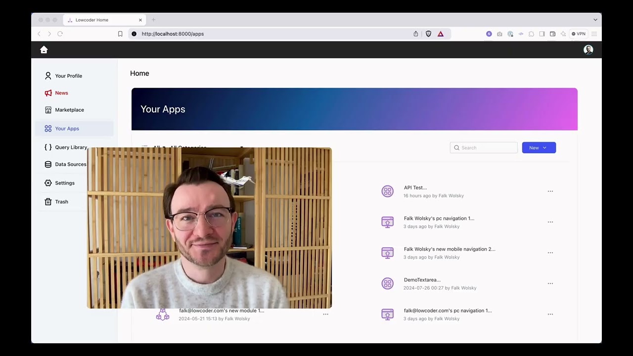 Lowcoder Tutorial - App Settings & Meta Data
