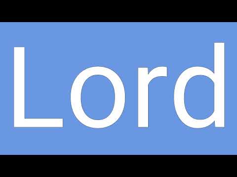 Lord Definition & Meaning