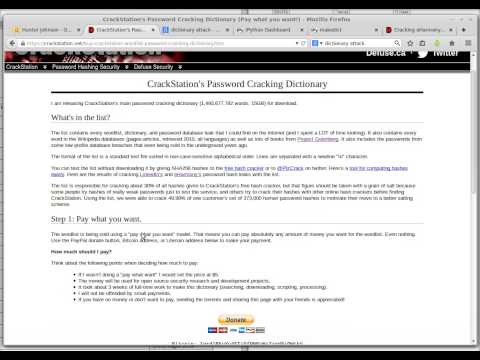 Dictionary Attack
