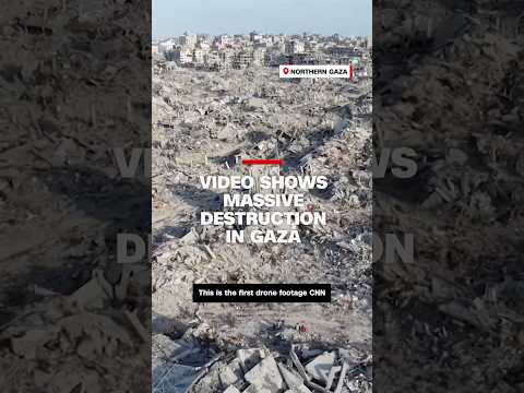 Video shows massive destruction in Gaza
